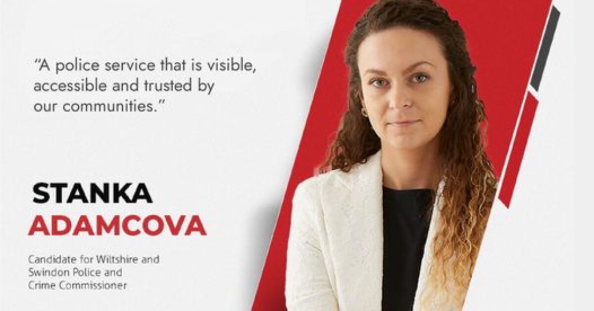 Stanka Adamcova for PCC - Swindon Labour